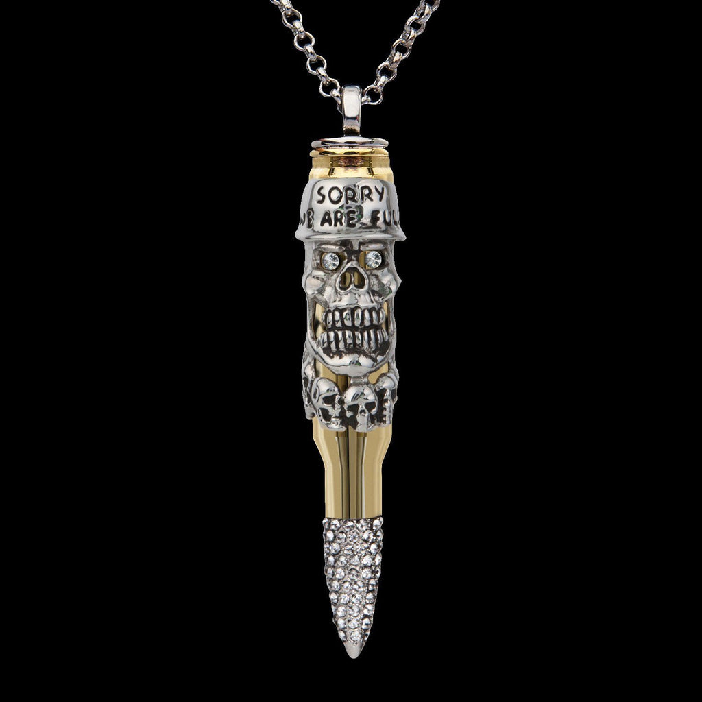 Bullet Jewelry: Signature Skull - Swarovski – Bullets 4 Peace