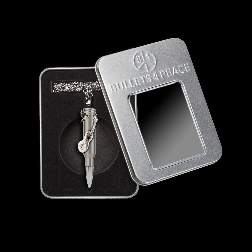 Bullet Jewelry: Pure Guitar - Stainless Tip – Bullets 4 Peace